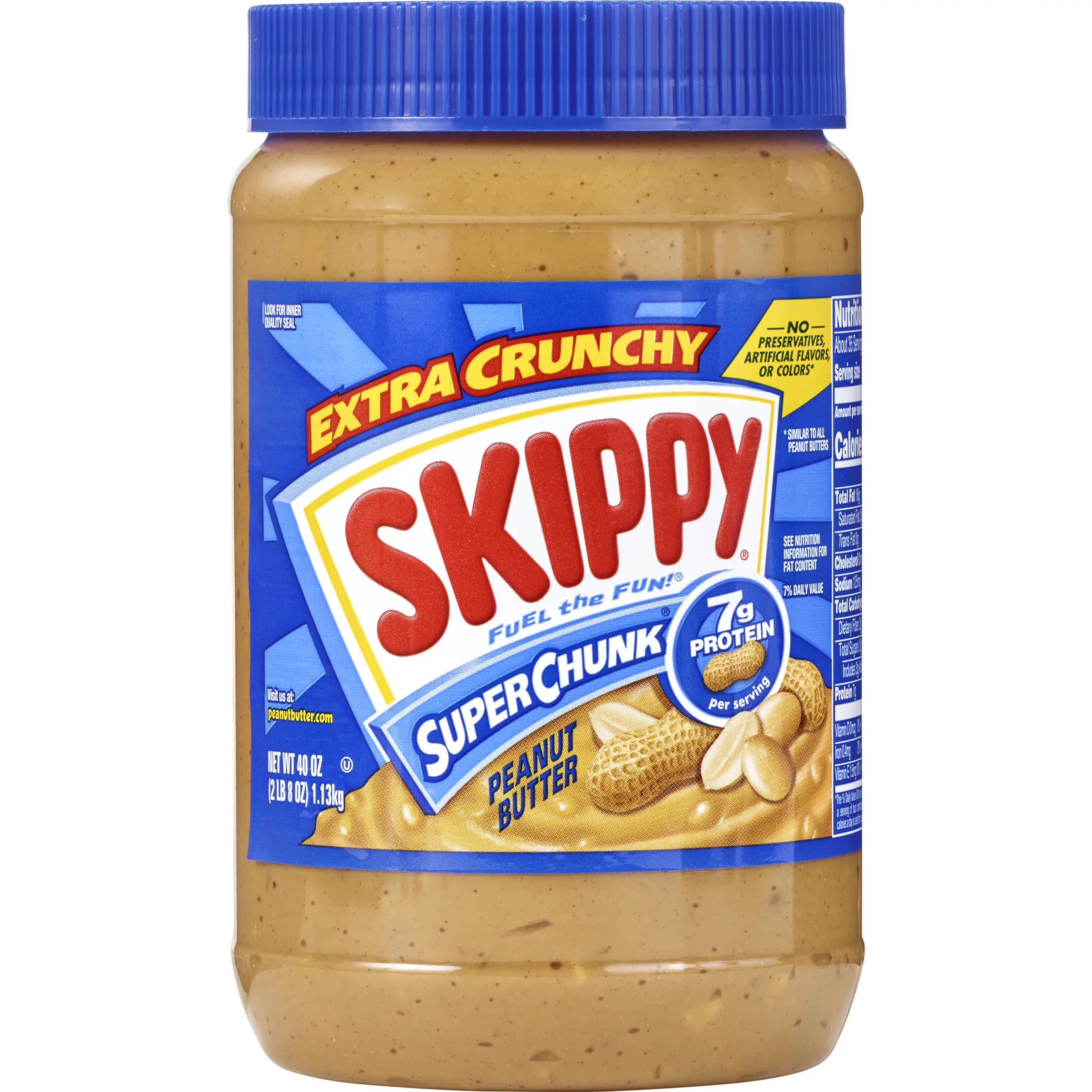 Buy Online Skippy Super Chunk Peanut Butter 40 Oz Nj Usa 0612